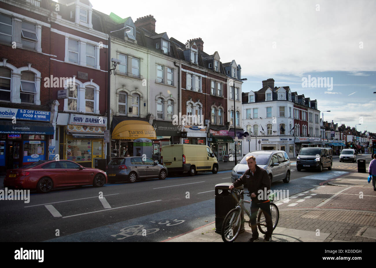 Tooting High Street - London UK Stock Photo - Alamy