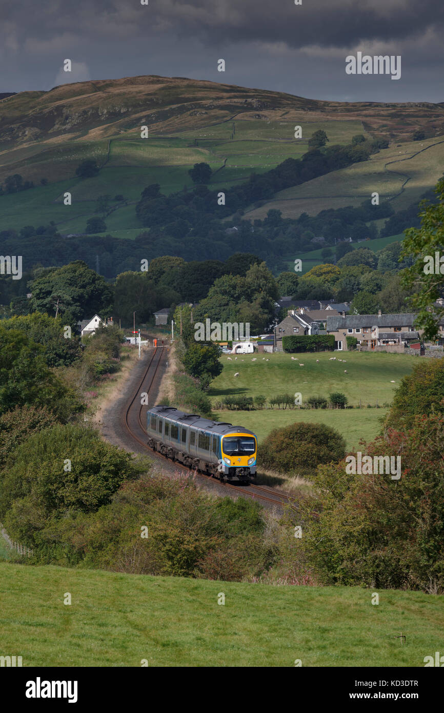 a Transpennine Express class 185 on hire to Northern rail passes ...
