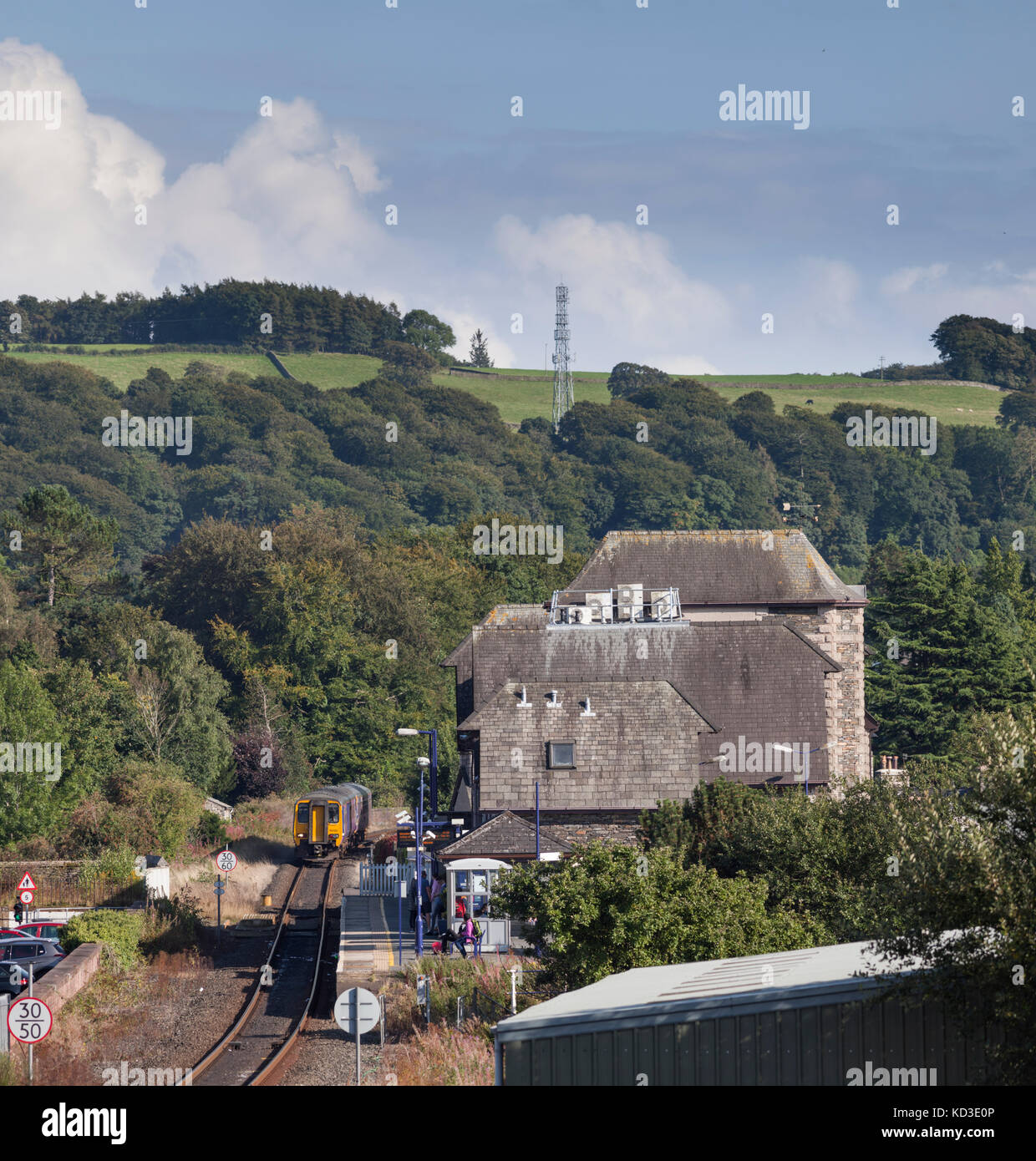 02/09/2017 Kendal. Arriva Northern Rail sprinter train working the 1634 ...