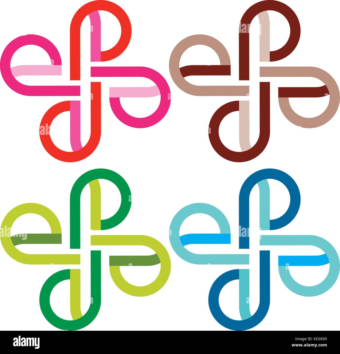 Colorful symbol Stock Vector Images - Alamy