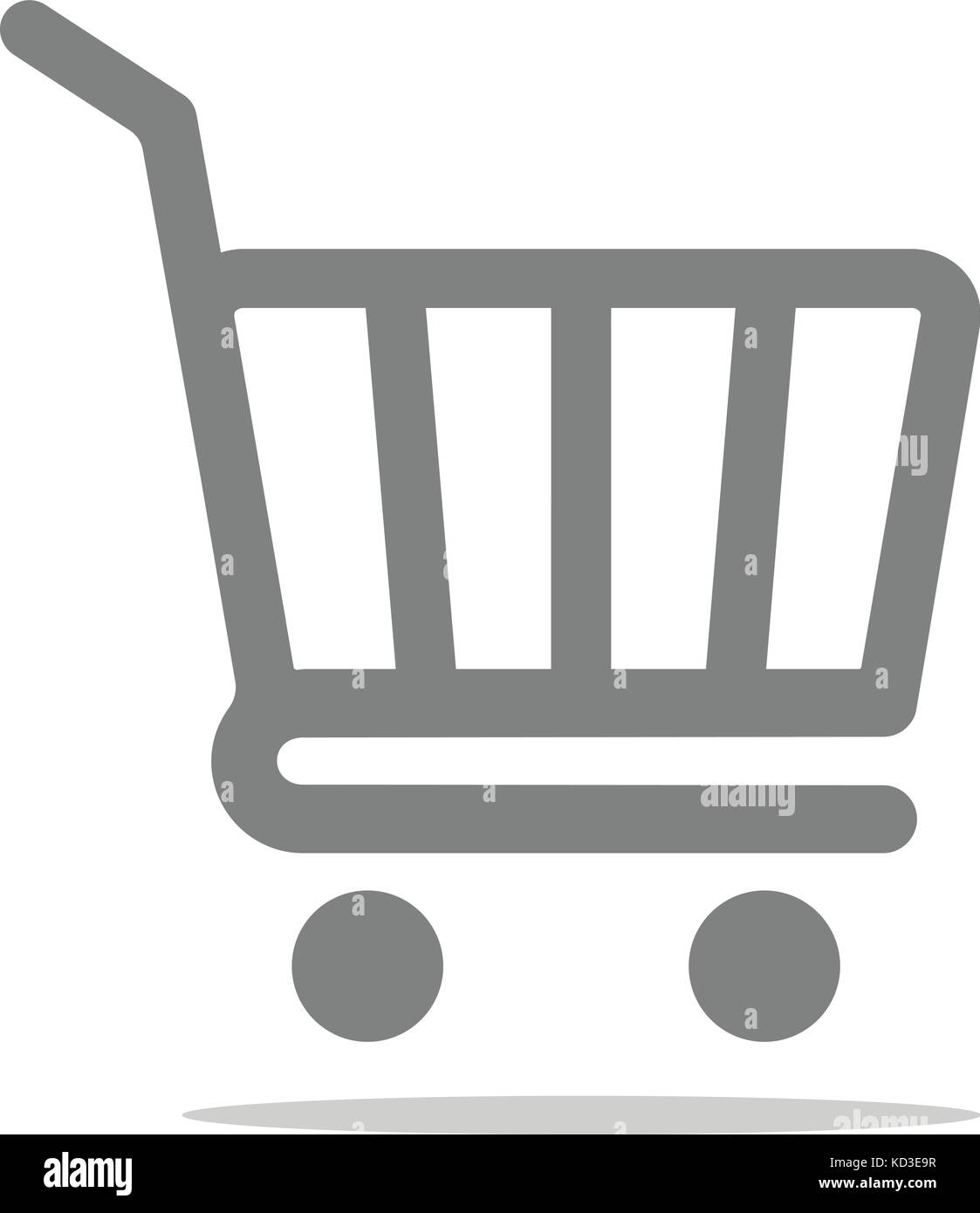 Shopping icon vector Stock Vector Image & Art - Alamy