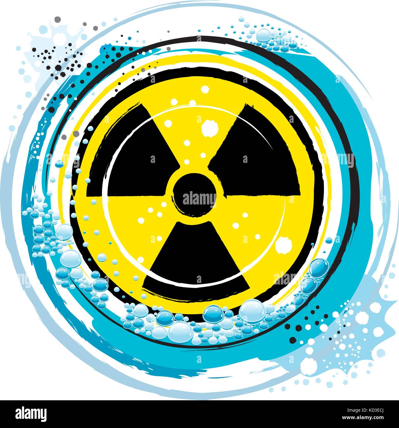 Ocean pollutants Stock Vector Images - Alamy