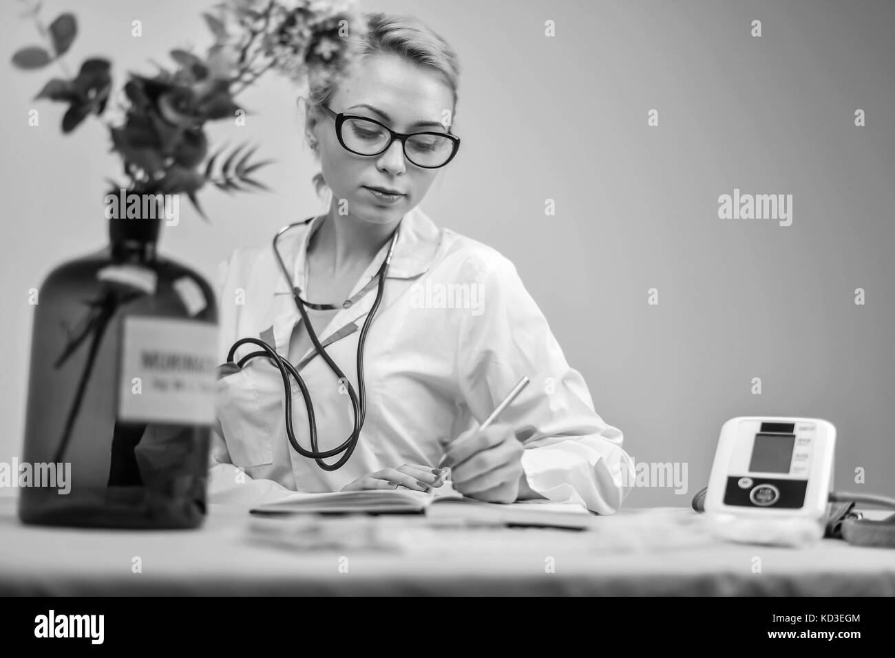 Doctor steel Black and White Stock Photos & Images - Alamy