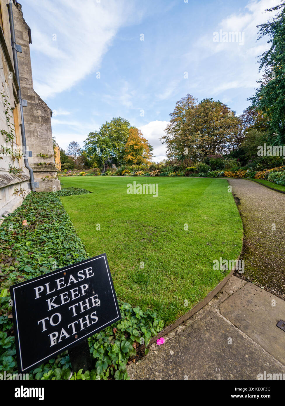Please keep to the path hi-res stock photography and images - Alamy