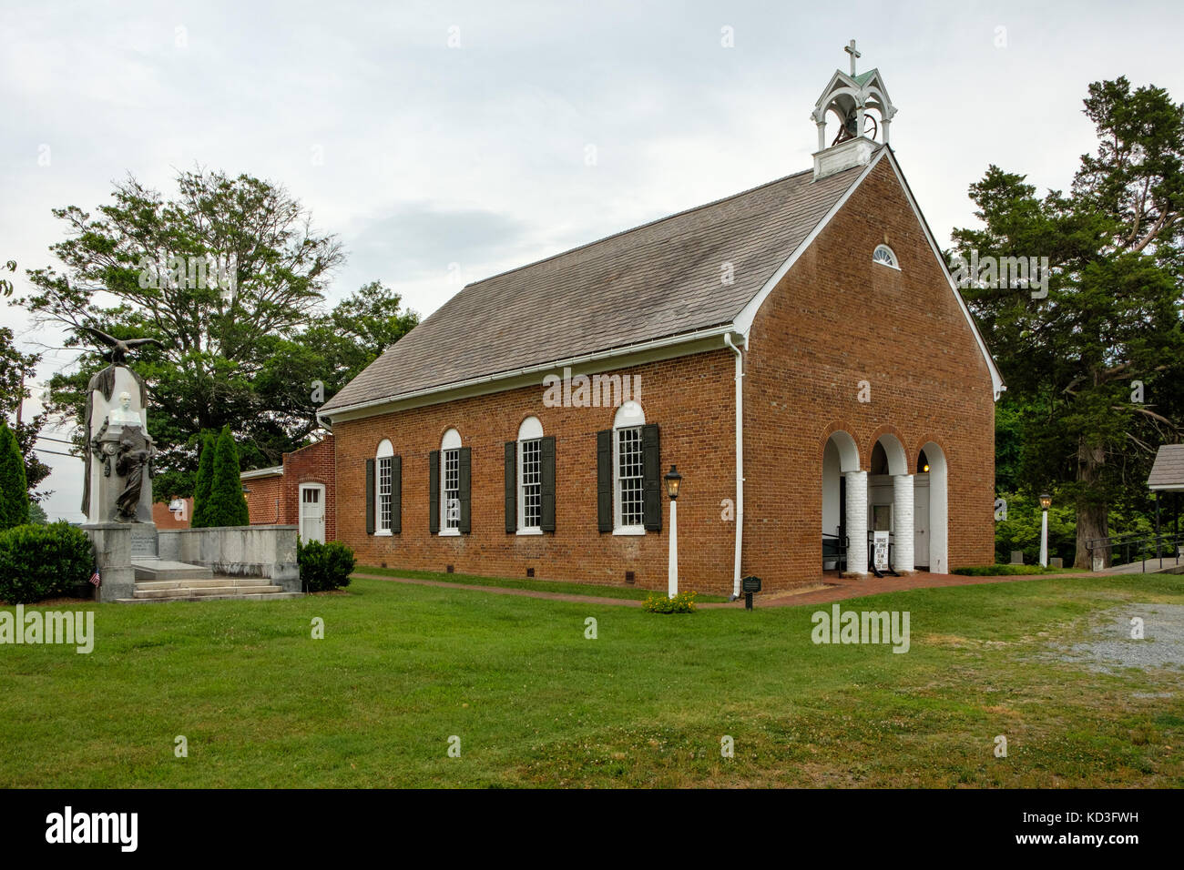 St Johns Episcopal Church, 5987 Richmond Road, Warsaw, Virginia Stock ...