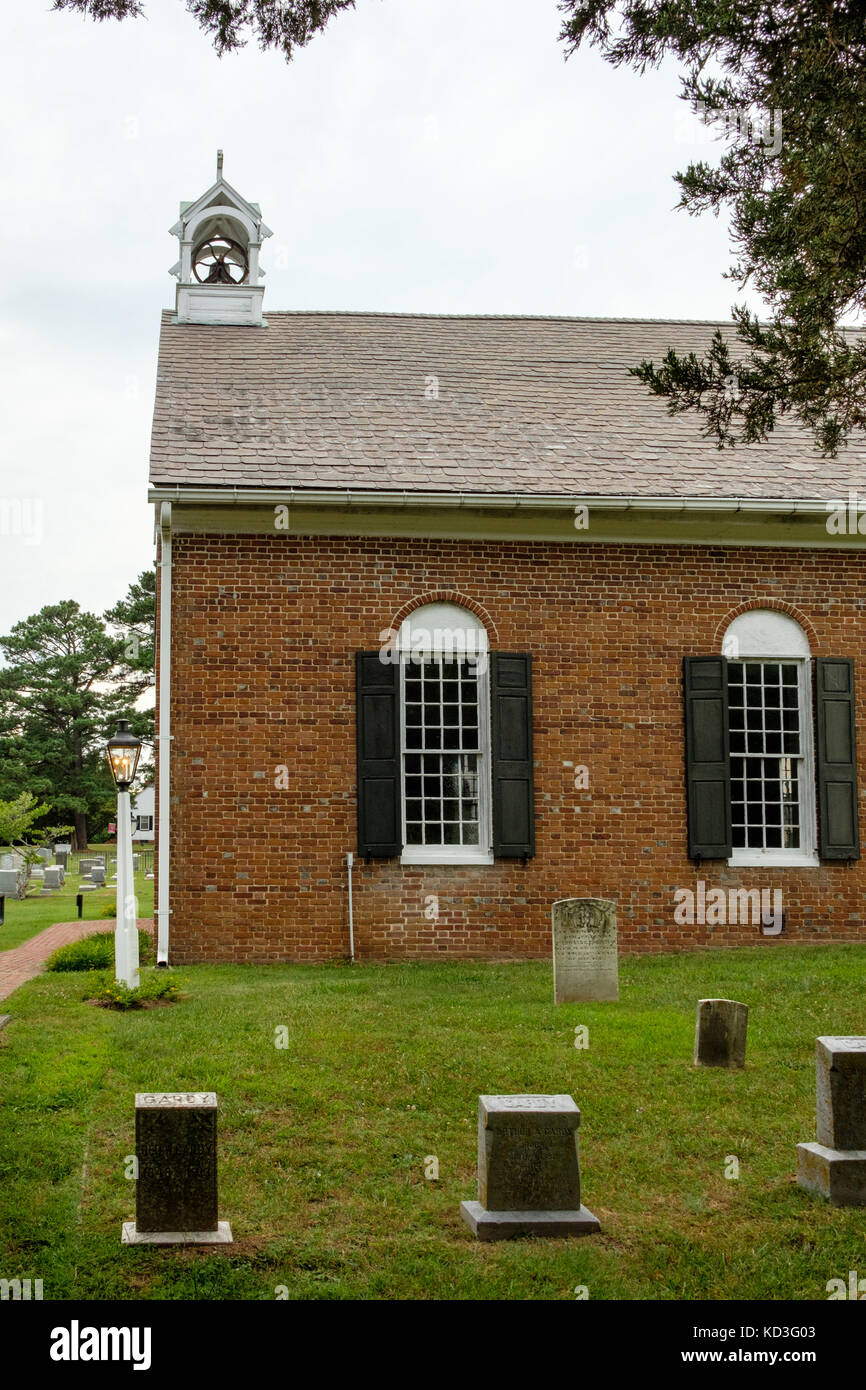 St Johns Episcopal Church, 5987 Richmond Road, Warsaw, Virginia Stock ...
