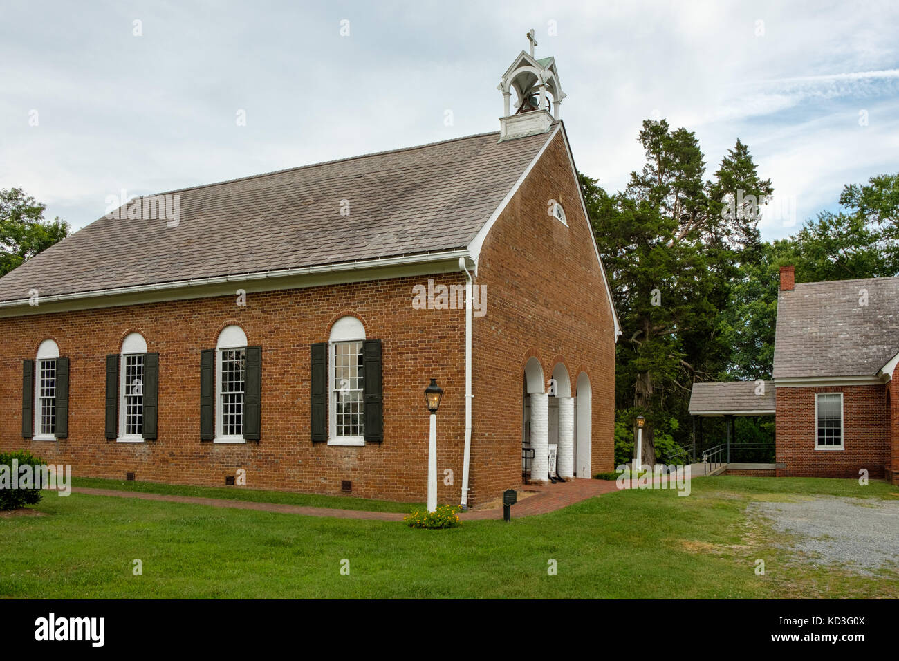 St Johns Episcopal Church, 5987 Richmond Road, Warsaw, Virginia Stock ...