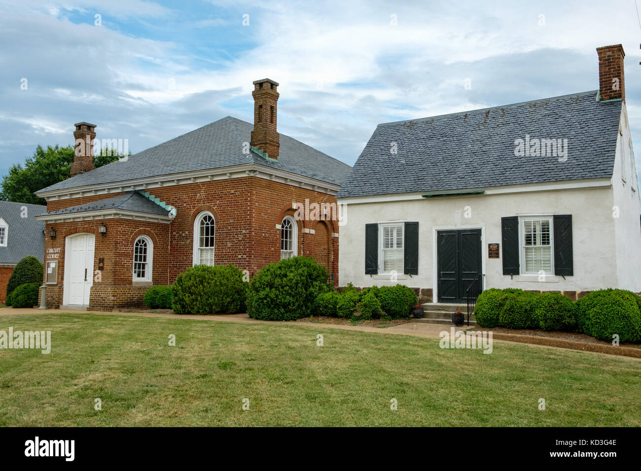 Richmond County Courthouse, Warsaw, Virginia Stock Photo - Alamy