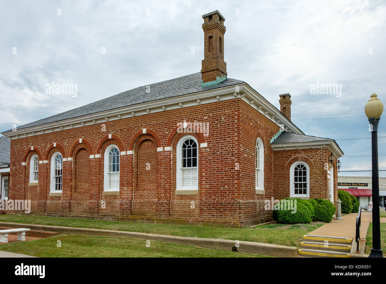 Richmond County Courthouse, Warsaw, Virginia Stock Photo - Alamy