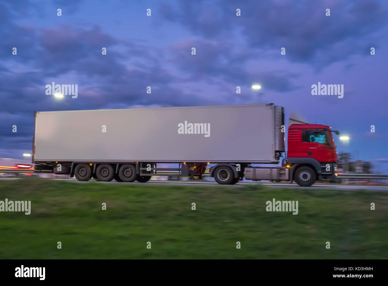 Modern truck hi-res stock photography and images - Alamy