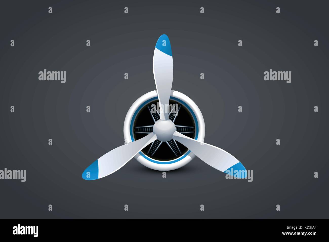 Propeller dc 3 blade hi-res stock photography and images - Alamy