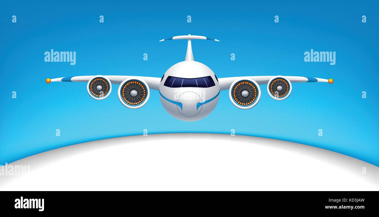 Picture airplane Stock Vector Images - Alamy