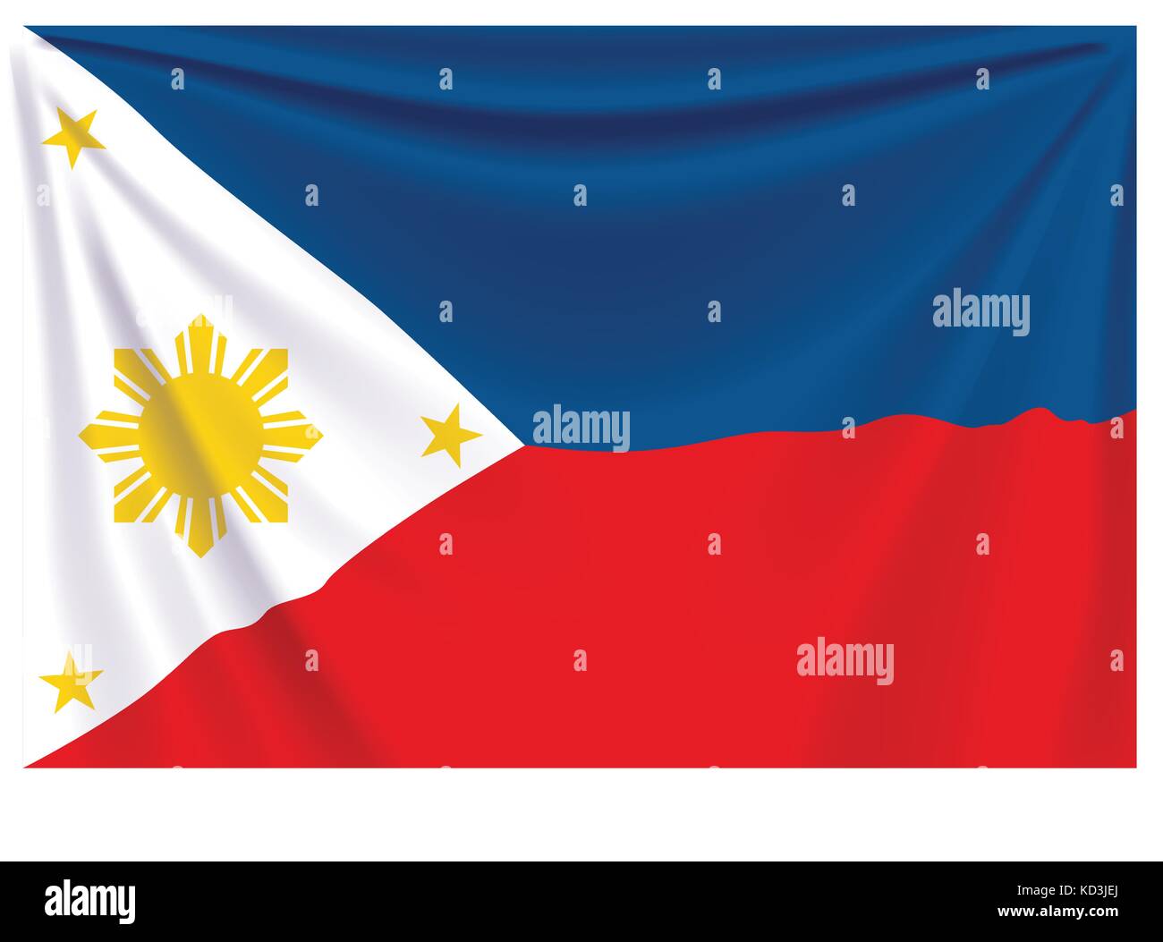 back flag philippines Stock Vector Image & Art - Alamy