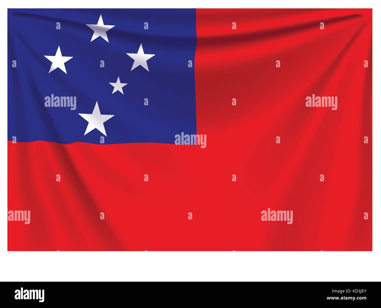 back flag samoa Stock Vector Image & Art - Alamy