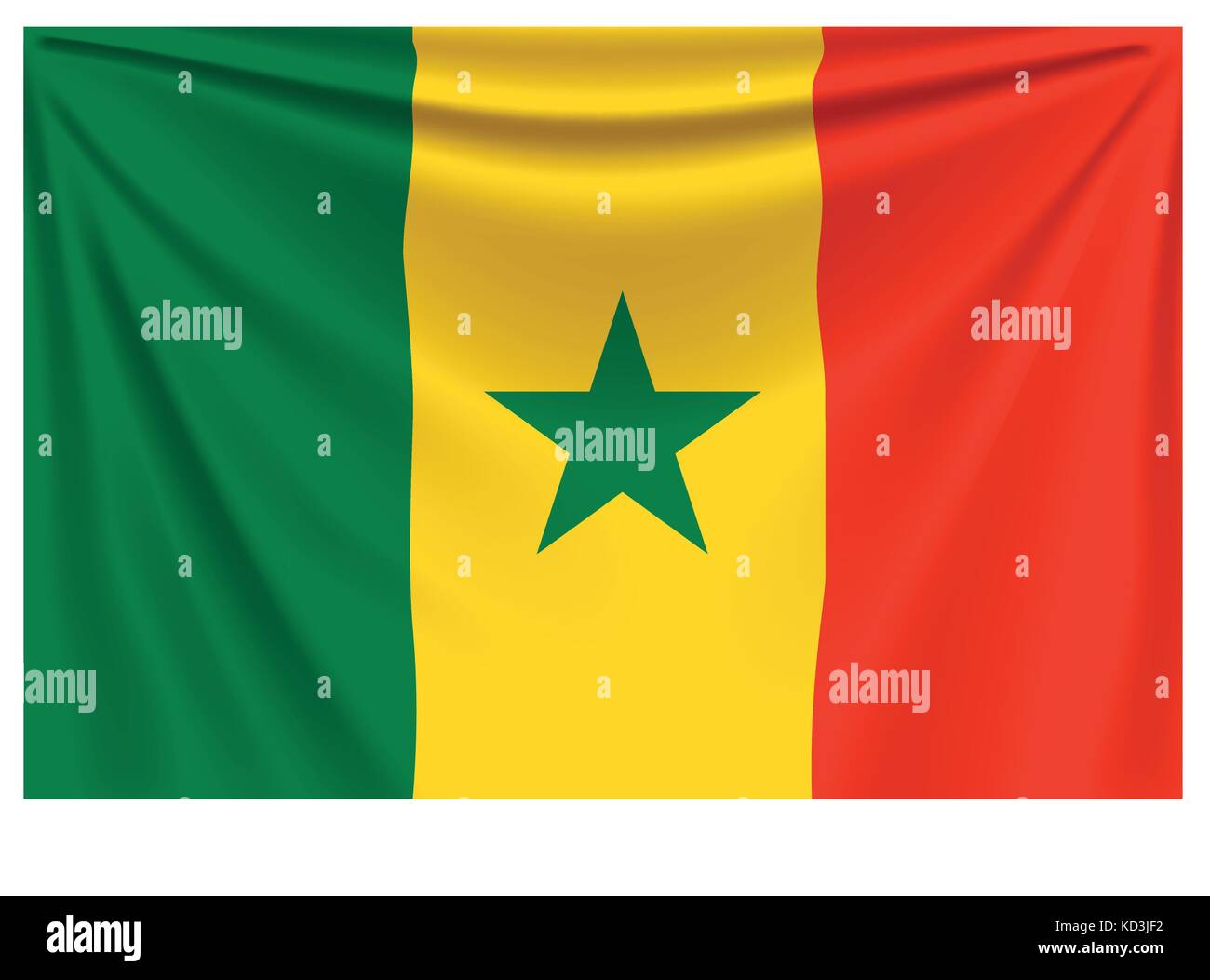 back flag senegal Stock Vector Image & Art - Alamy