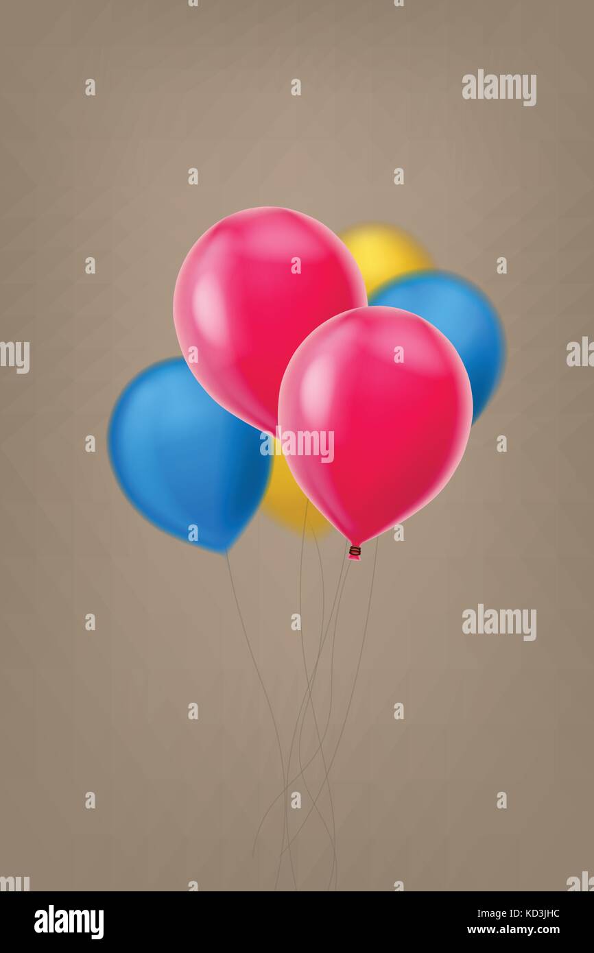 Blurred balloons Stock Vector Images - Alamy