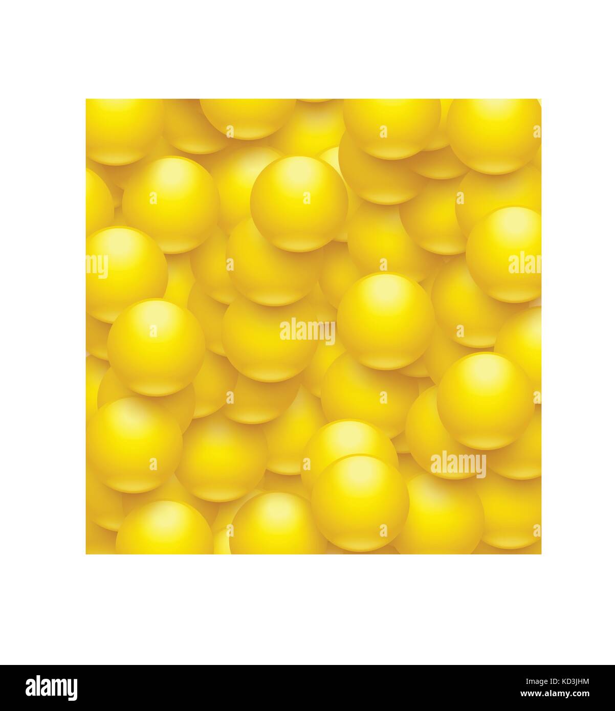 balls background yellow Stock Vector Image & Art - Alamy