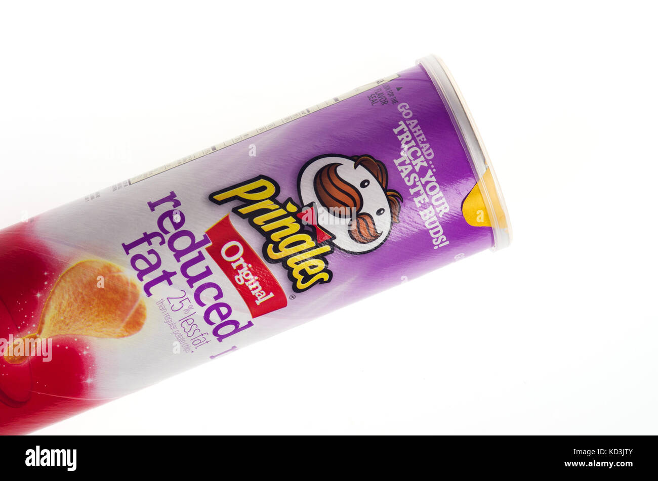 Pringles Reduced Fat Original Stock Photo - Alamy
