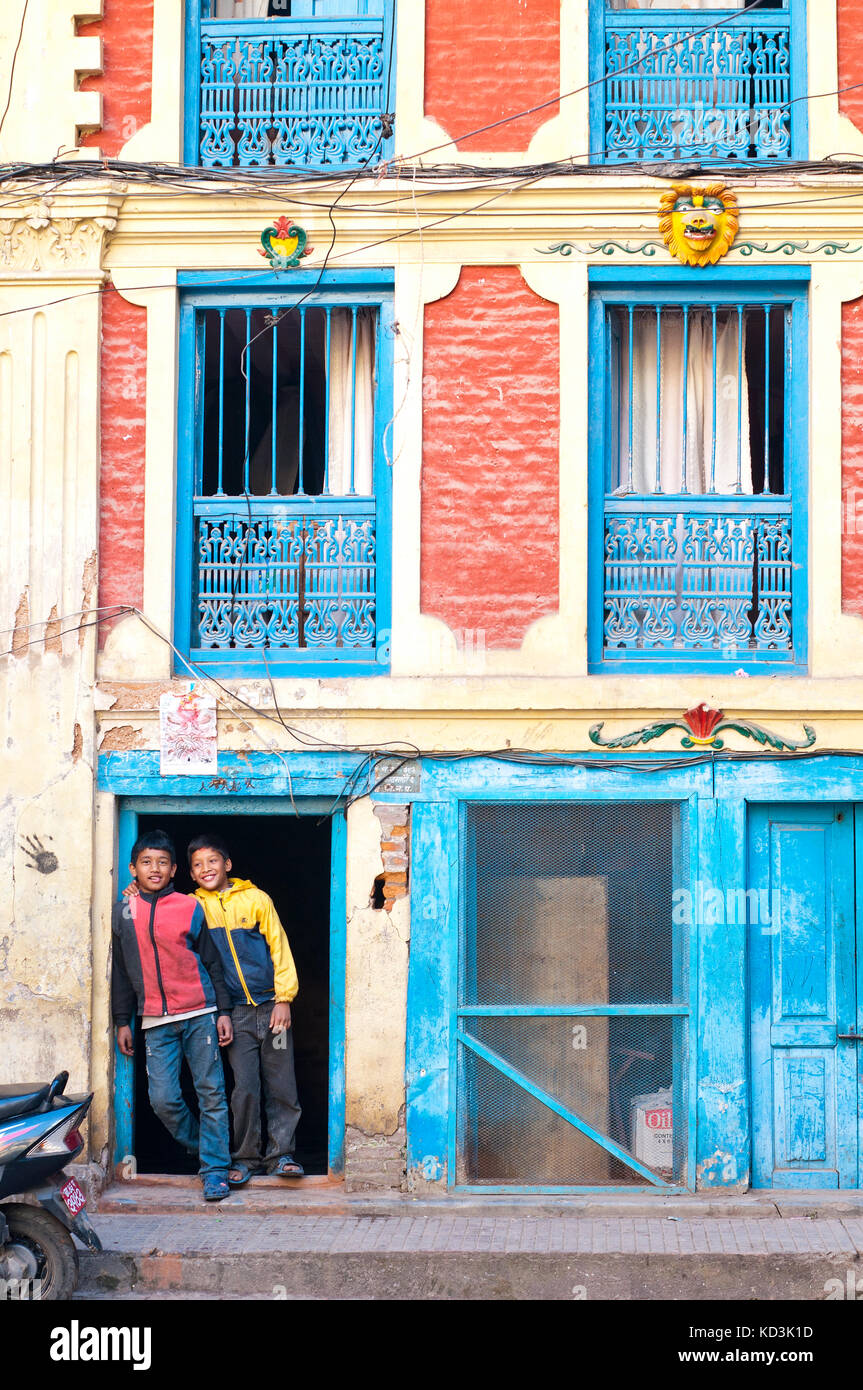 bahil house, kathmandu, Nepal Stock Photo - Alamy
