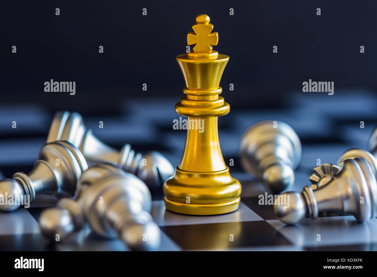 Strategy chess battle Intelligence challenge game on chessboard ...