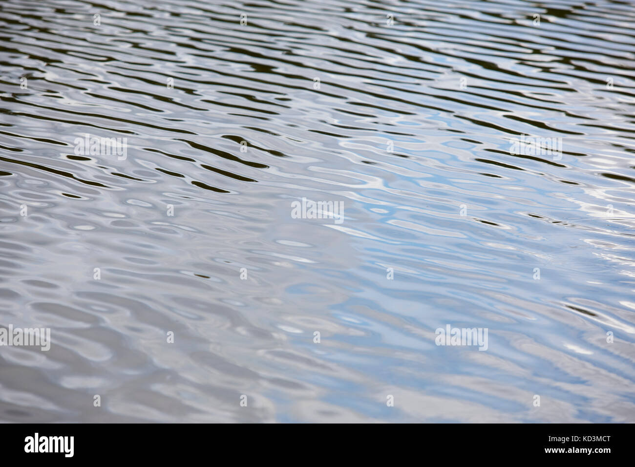 Water reflection on a lake. Wave movement. Nature background ...