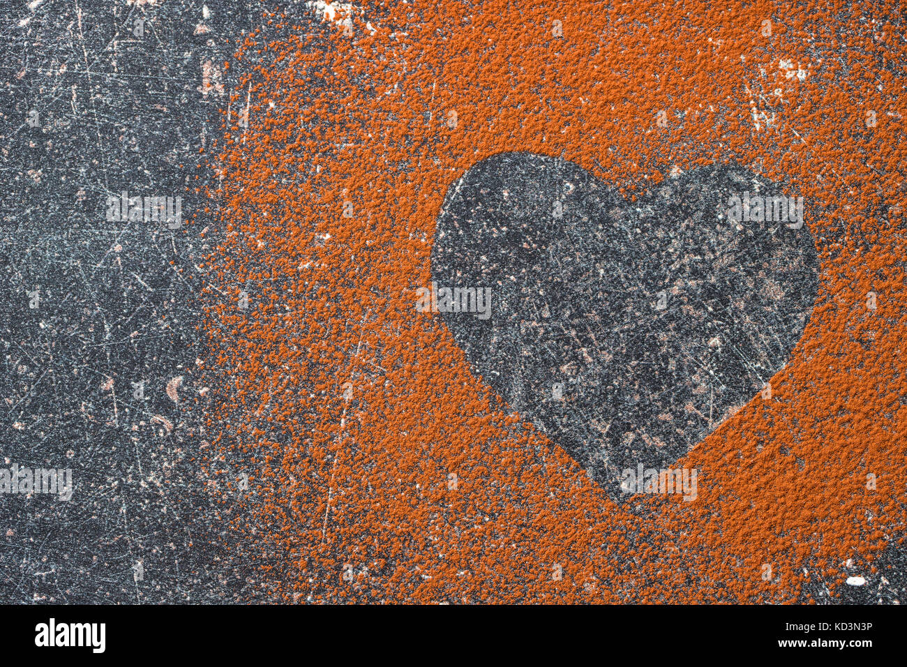 Cocoa Powder Heart High Resolution Stock Photography and Images - Alamy