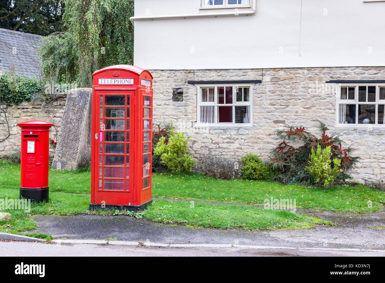 Polebrook is a village in Northamptonshire, England. U.K Stock Photo ...