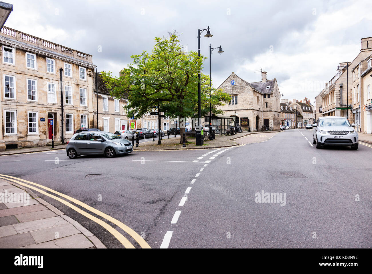 Georgian style buildings Oundle, Northamptonshire. U.K Stock Photo - Alamy