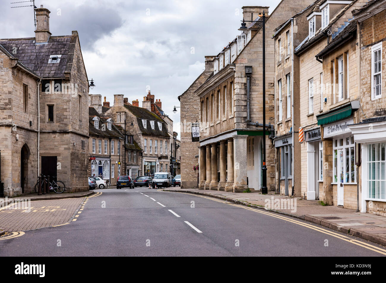 Georgian style buildings Oundle, Northamptonshire. U.K Stock Photo - Alamy