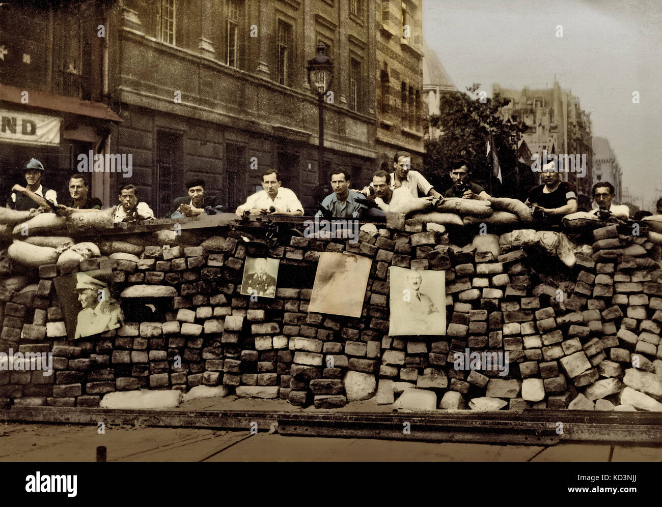 1944 France World War Ii Paris High Resolution Stock Photography and ...
