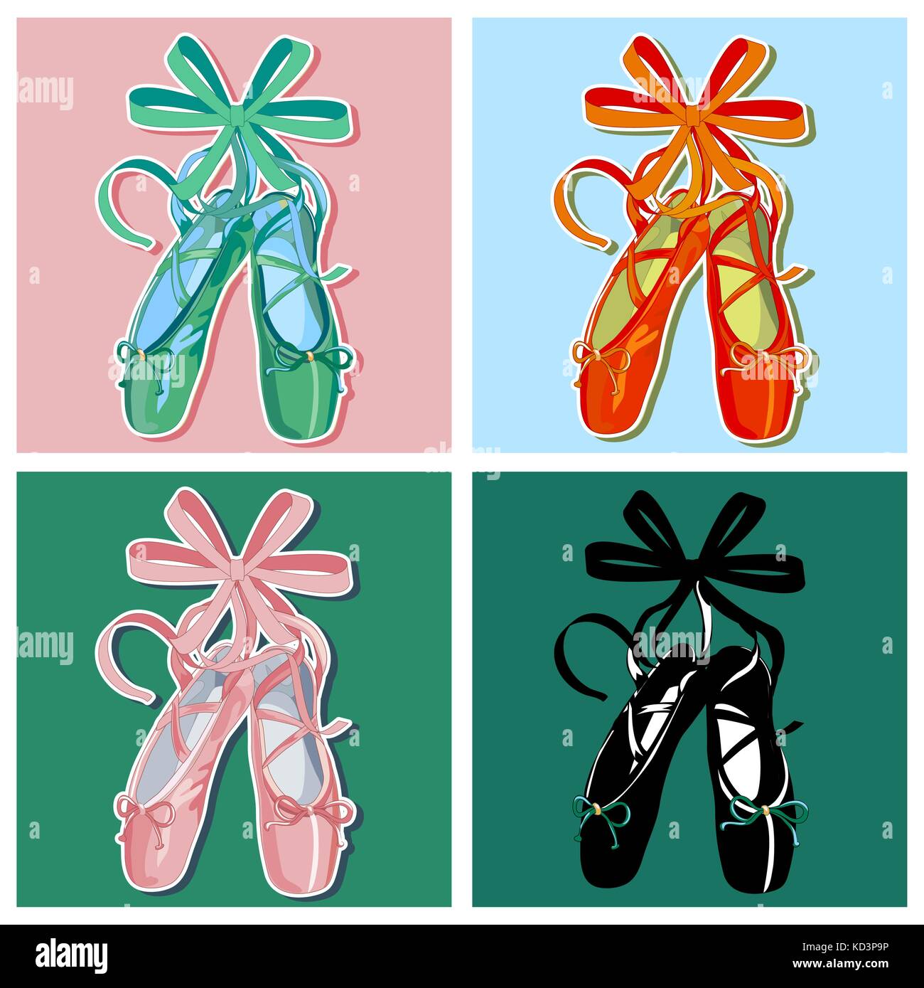 Ballet studio painting Stock Vector Images - Alamy