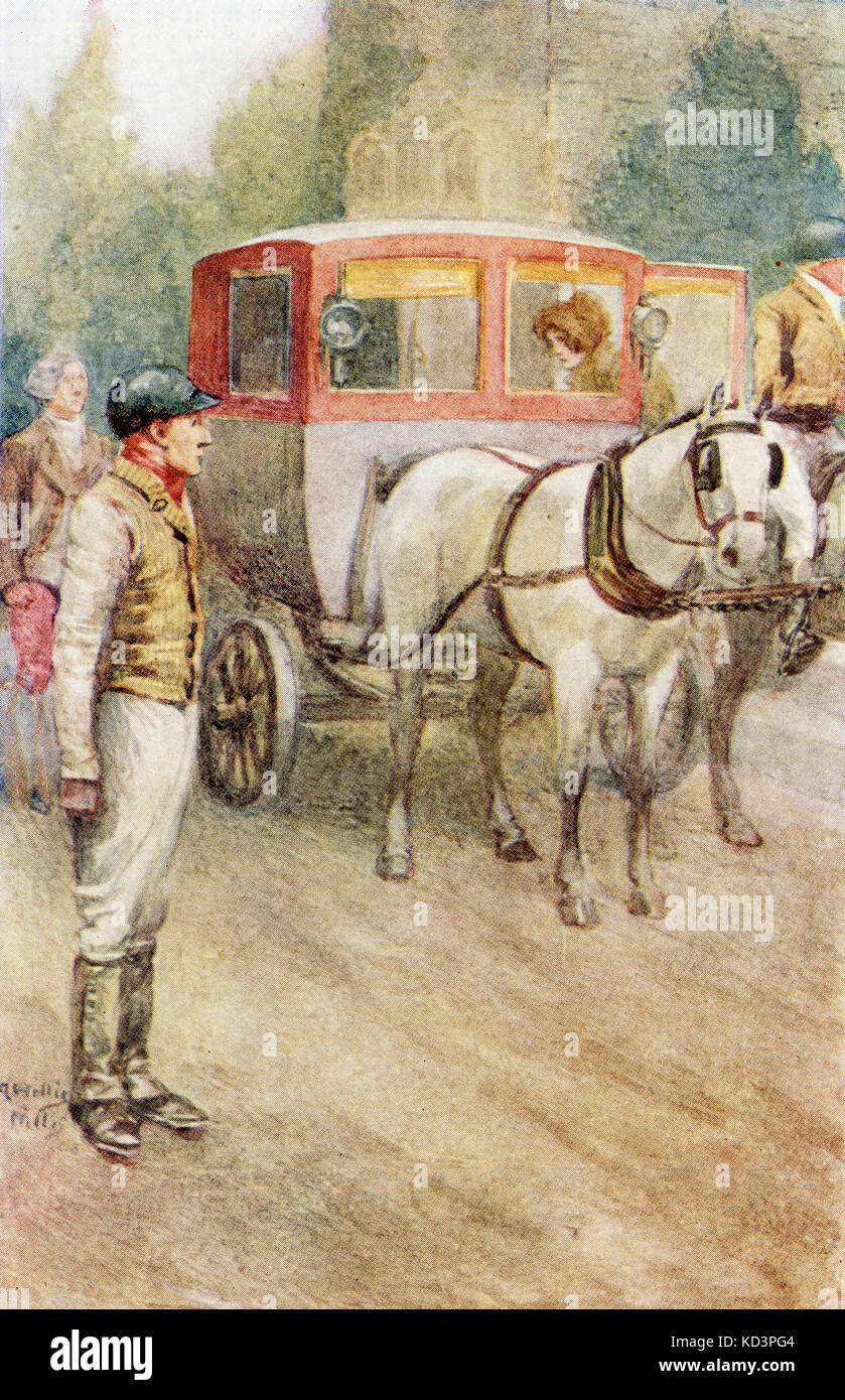 Catherine leaves Northanger Abbey, having been sent away by General ...