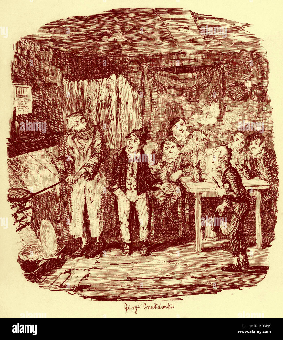 Dickens oliver twist fagin hi-res stock photography and images - Alamy