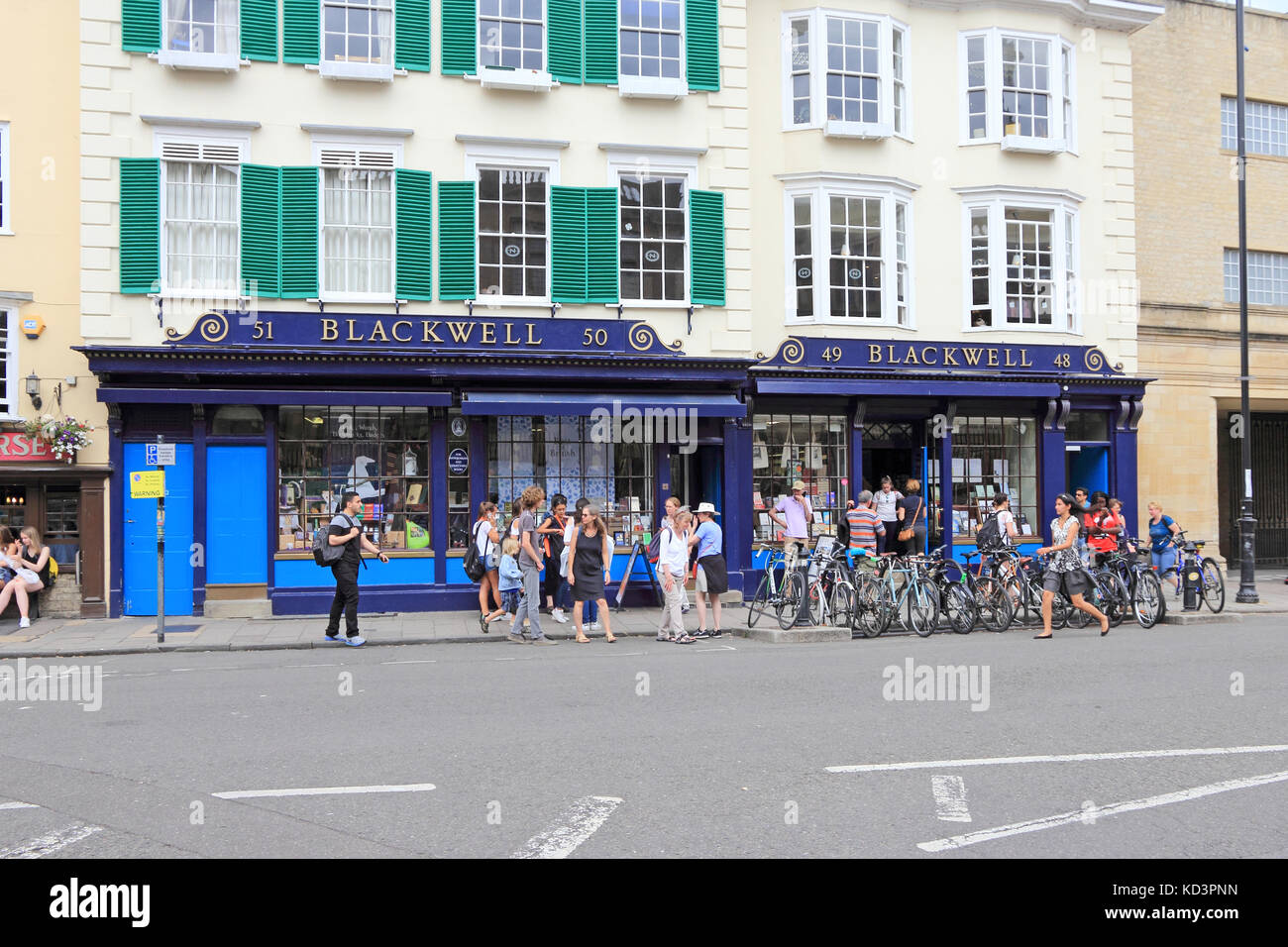 Blackwell Bookshop Book Shop Oxford High Resolution Stock Photography ...