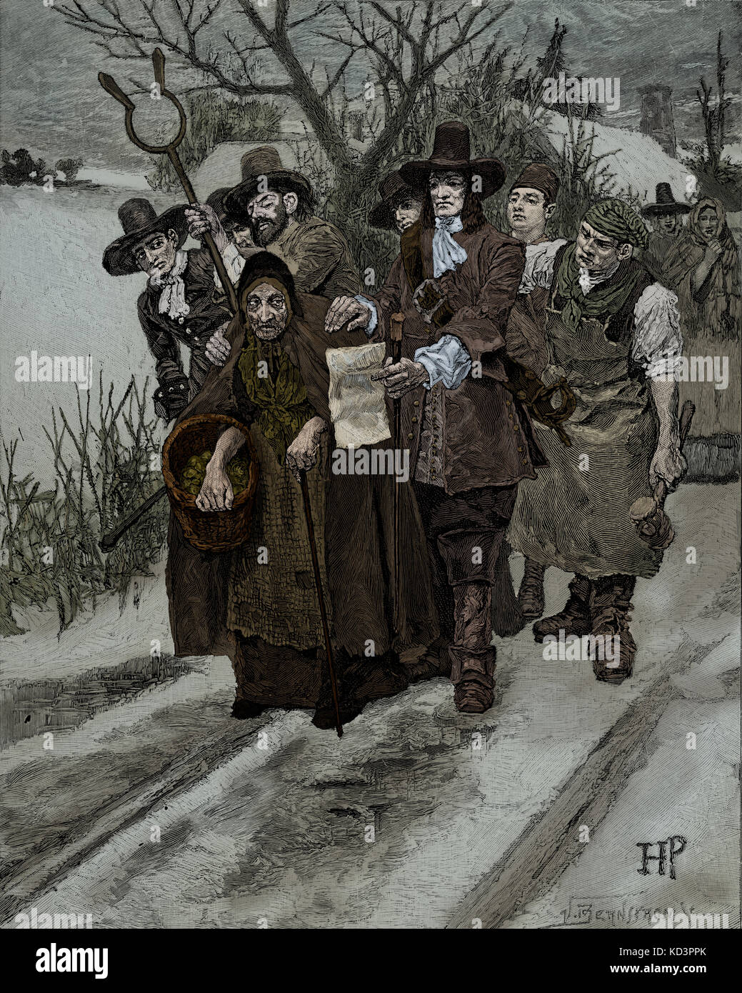 Salem witch trials hi-res stock photography and images - Alamy