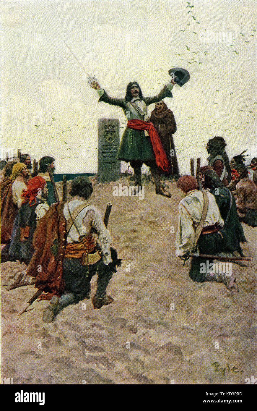 René-Robert Cavelier, Sieur de La Salle, French explorer of North ...