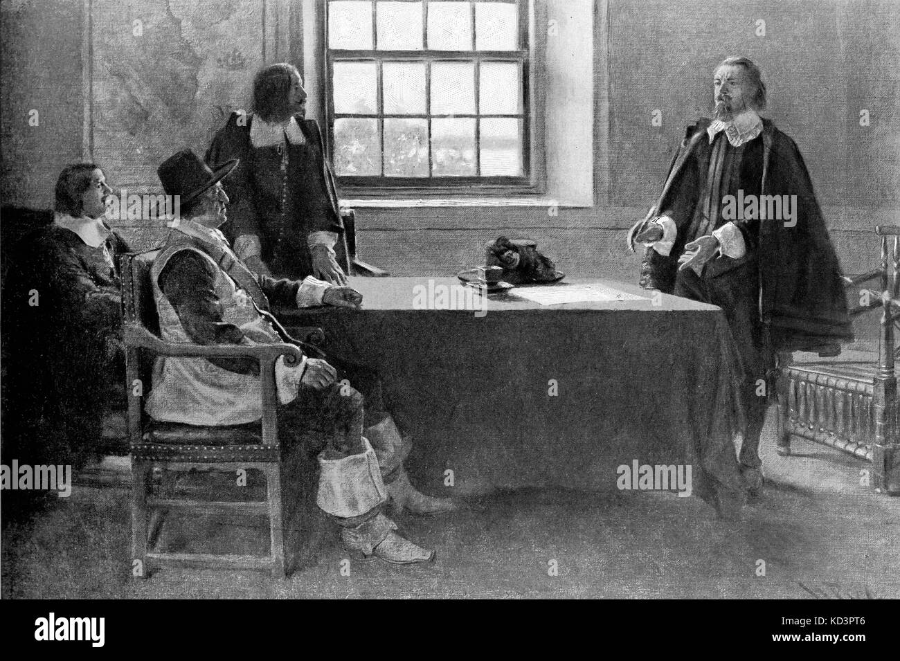 Sir William Berkeley, colonial governor of Virginia, North America ...