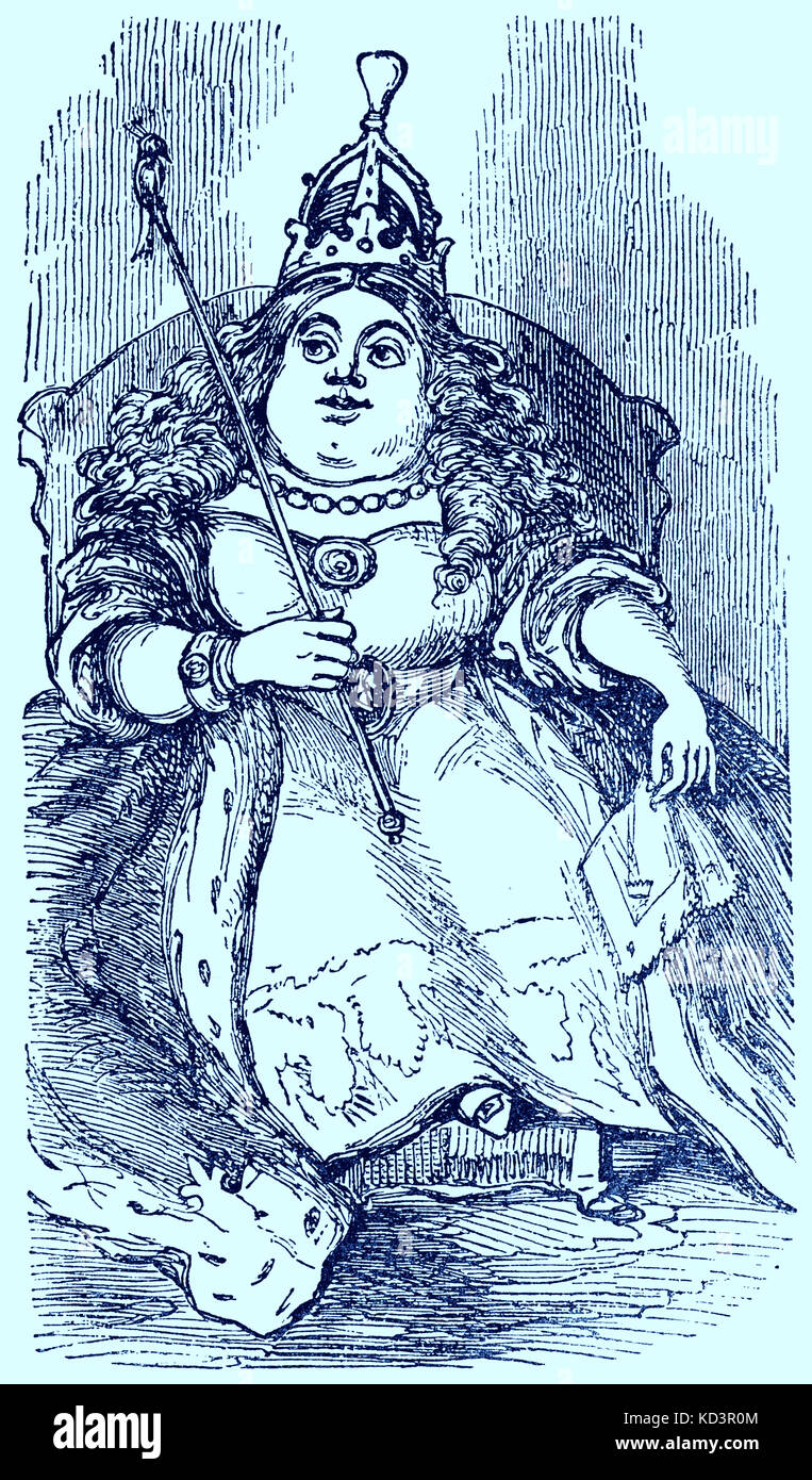 The Queen of Paflagonia in The Rose and The Ring, satirical work ...