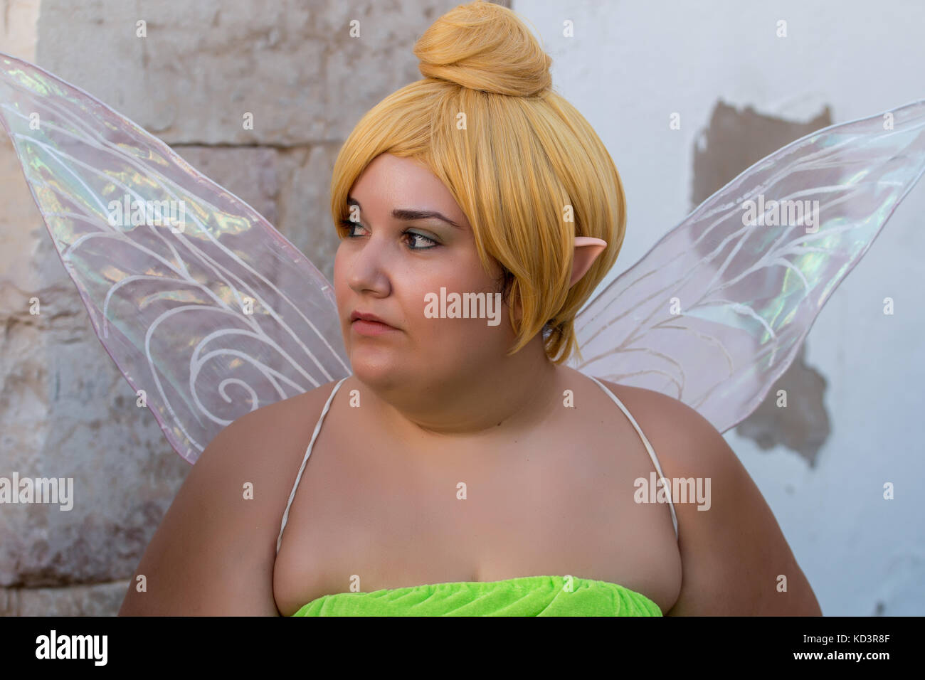 Tinkerbell costume hi-res stock photography and images - Alamy
