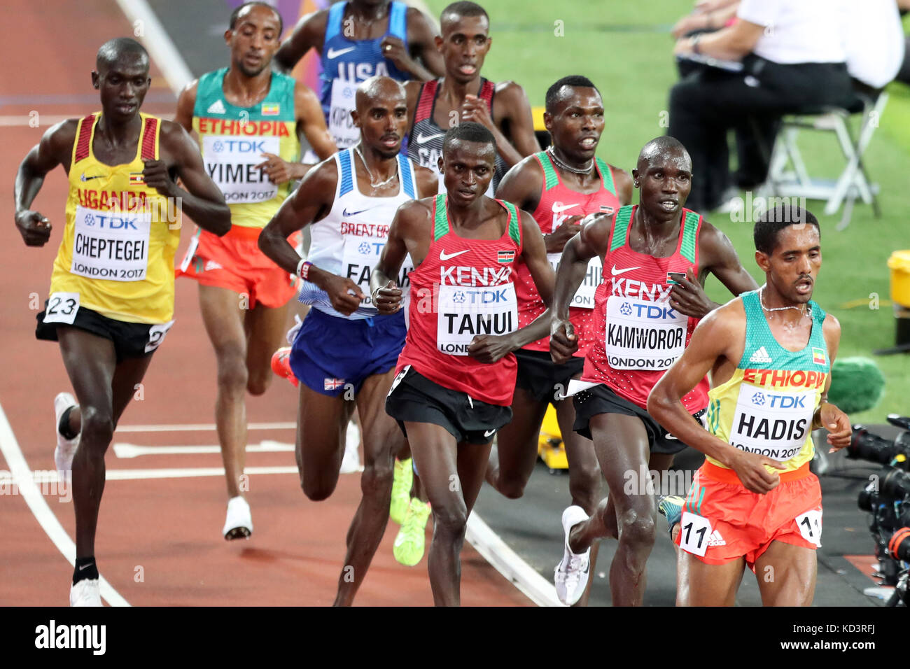 Paul Kipngetich TANUI (Kenya), Geoffrey Kipsang KAMWOROR (Kenya ...