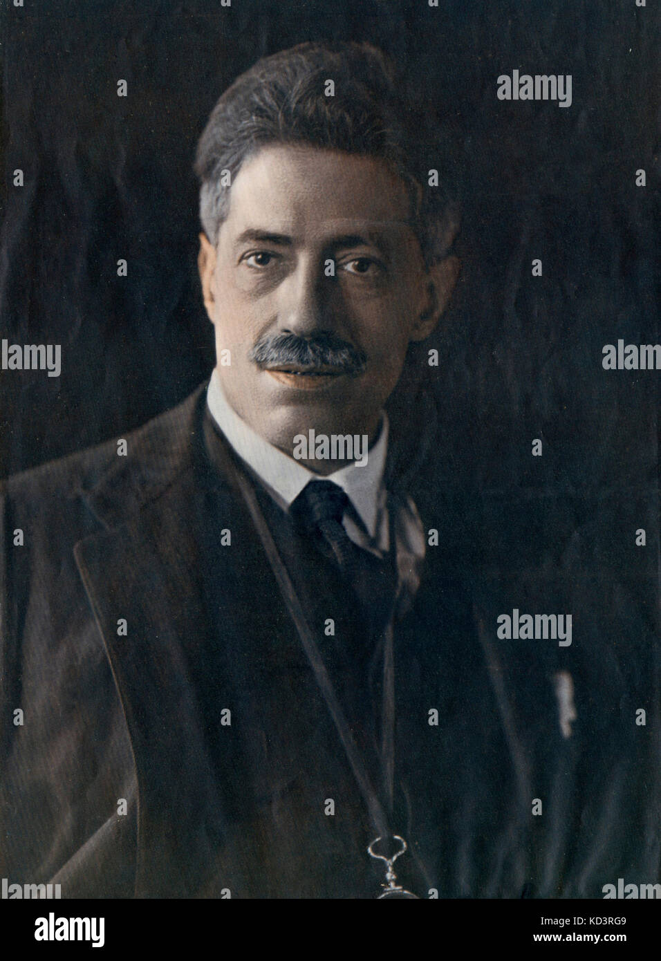 KREISLER, Fritz - tinted portrait. Austrian violinist and composer 1875 ...