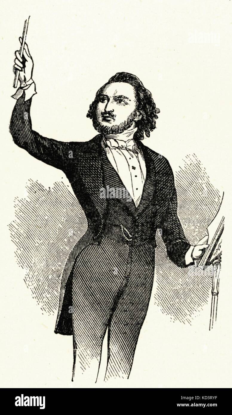 Louis jullien conducting hi-res stock photography and images - Alamy