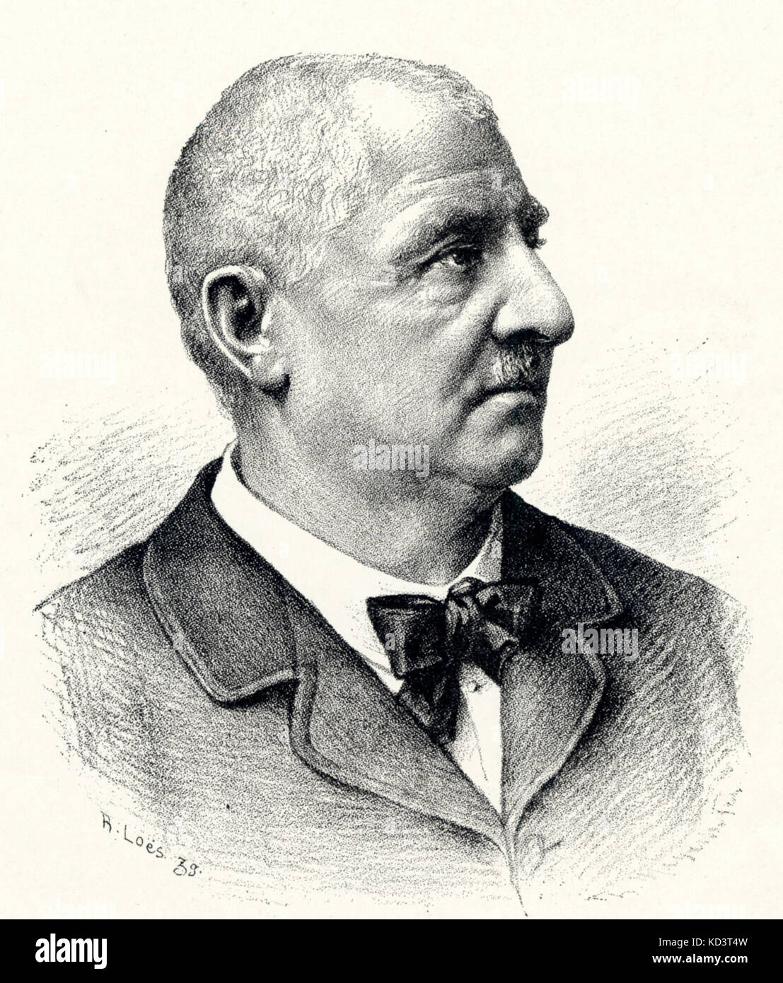 BRUCKNER, A - by Loer Austrian composer & organist, 1824-1896 Stock ...