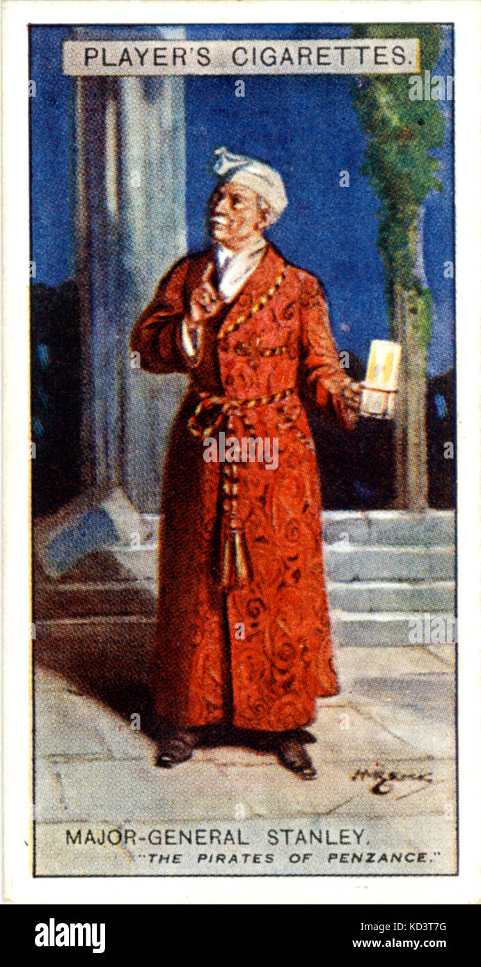 GILBERT + SULLIVAN - THE PIRATES OF PENZANCE Major General Stanley ...