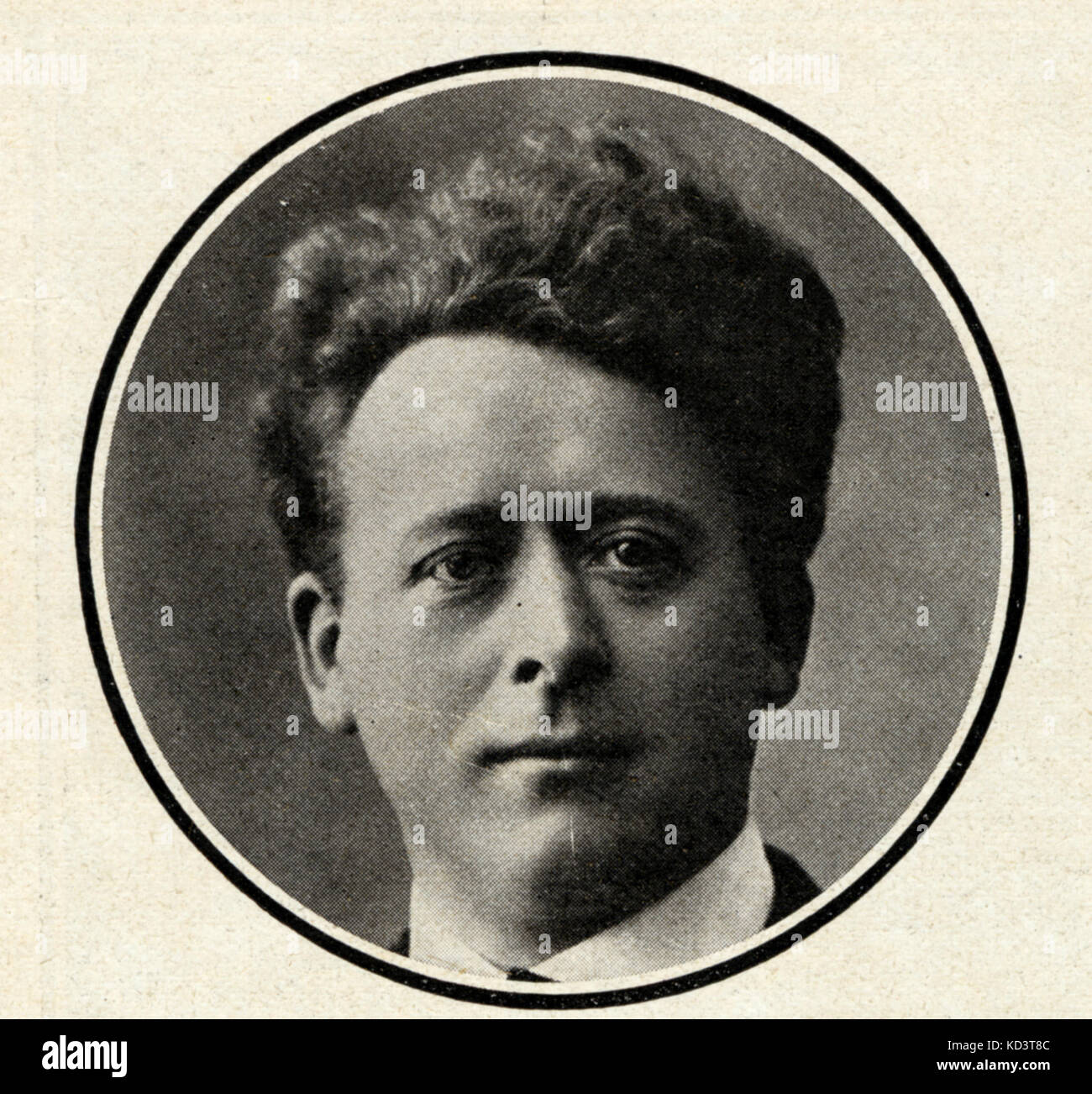 Willem Mengelberg portrait. Dutch Conductor (1871-1951 Stock Photo - Alamy
