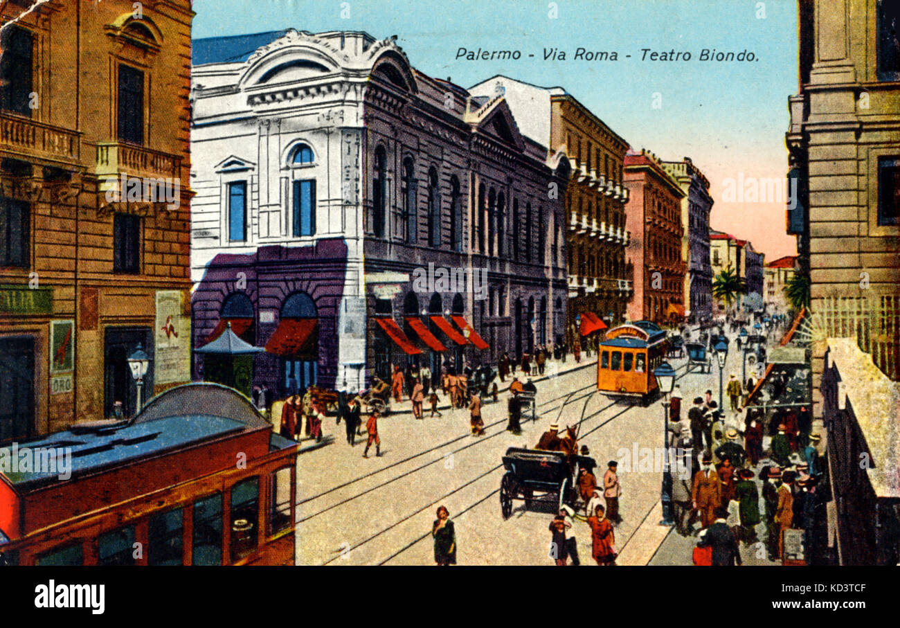 Teatro biondo palermo hi-res stock photography and images - Alamy