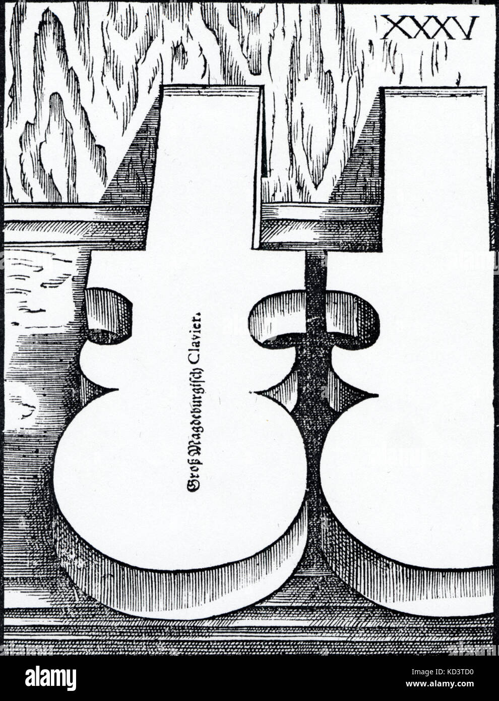 INST - Keyboard - Organ - foot pedals for manual pumping of organ ...