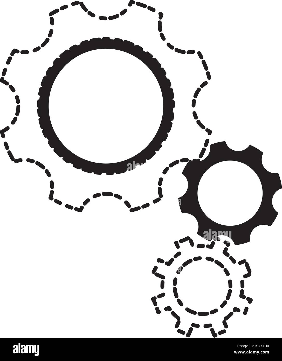 gear wheel icon Stock Vector Image & Art - Alamy