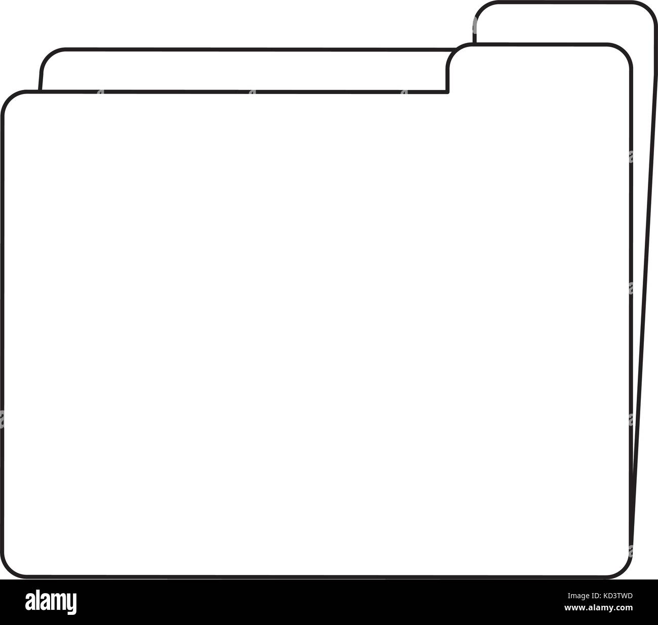 document folder icon Stock Vector Image & Art - Alamy