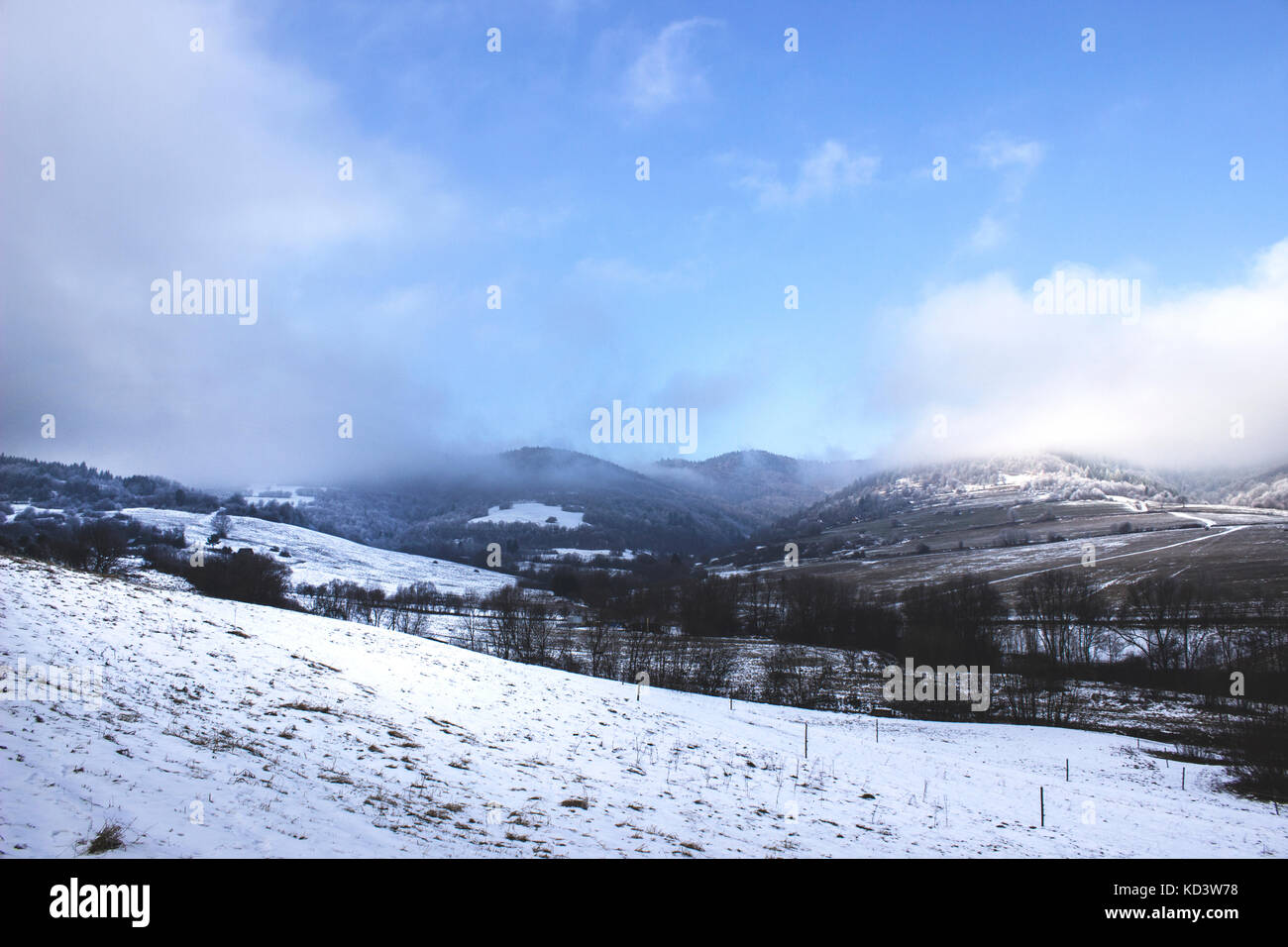 winter in Slovakia Stock Photo - Alamy